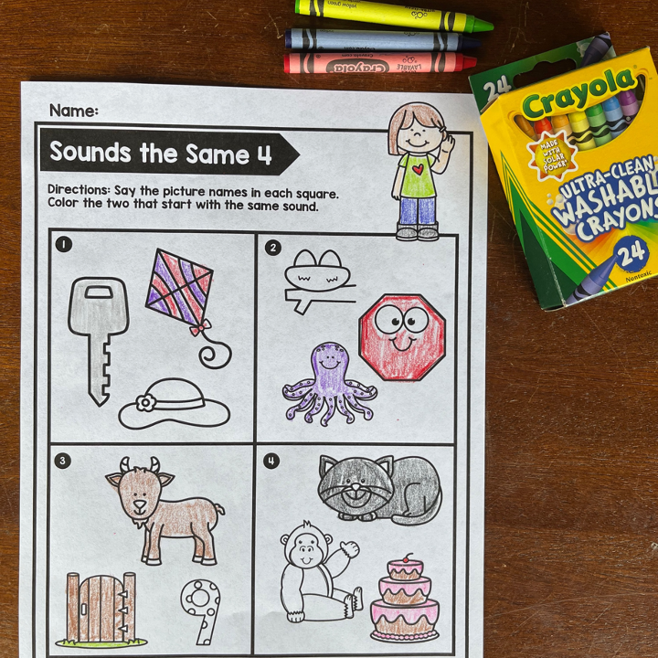 Beginning Sounds Worksheets – Printable Parents