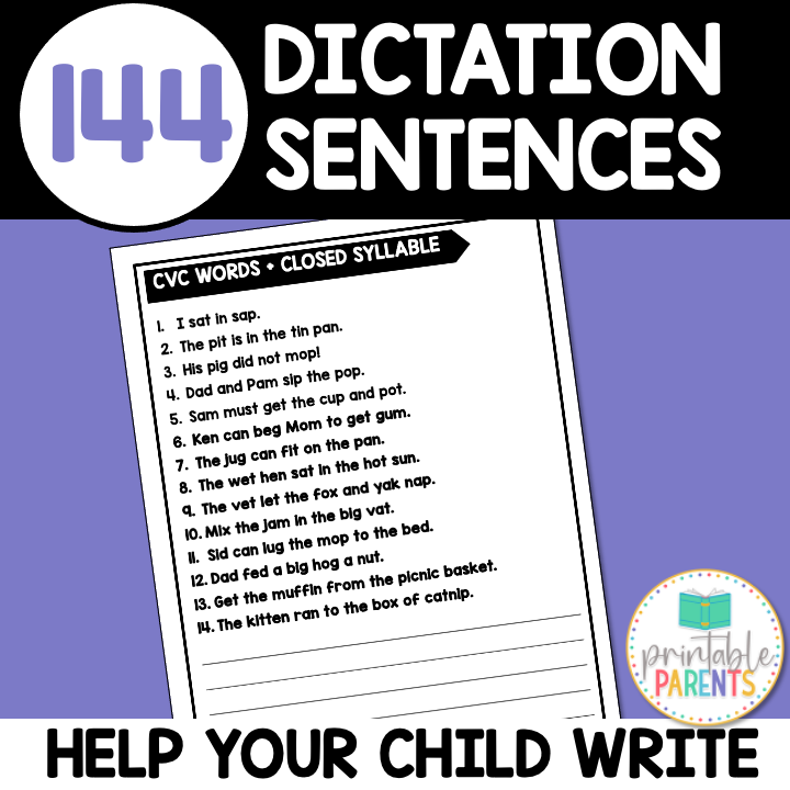 Spelling Stress to Success Bundle – Printable Parents