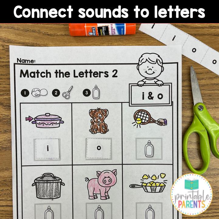 Vowel Sounds Worksheets - Medial Sounds Phonemic Awareness Worksheets ...