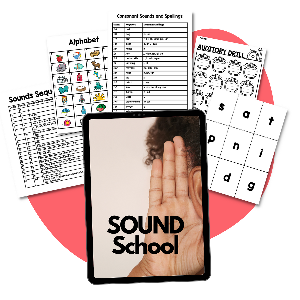 Sound School (plus bonuses!) – Printable Parents