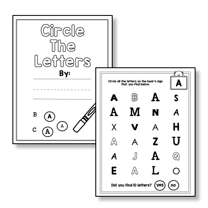 Color and Trace the Alphabet Worksheet Pack – Printable Parents