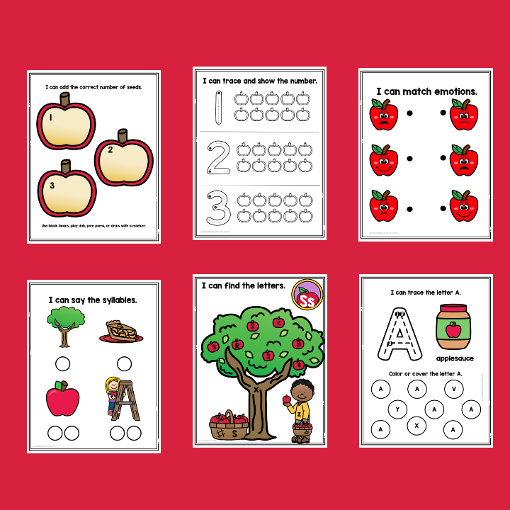 September Preschool Busy Binder – Printable Parents