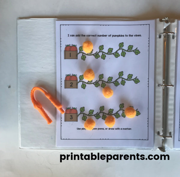 Preschool Busy Binder Bundle – Printable Parents