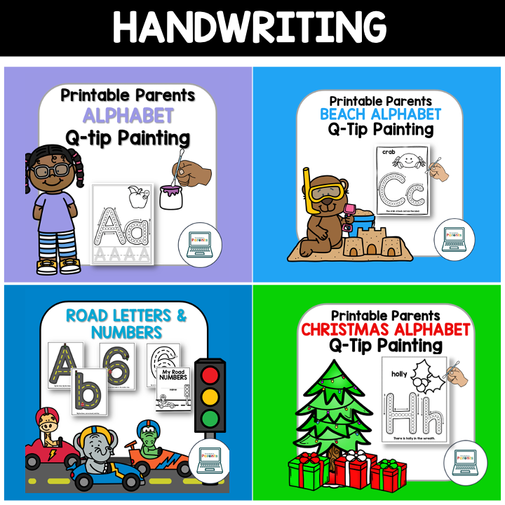 Hands-On Handwriting Bundle – Printable Parents