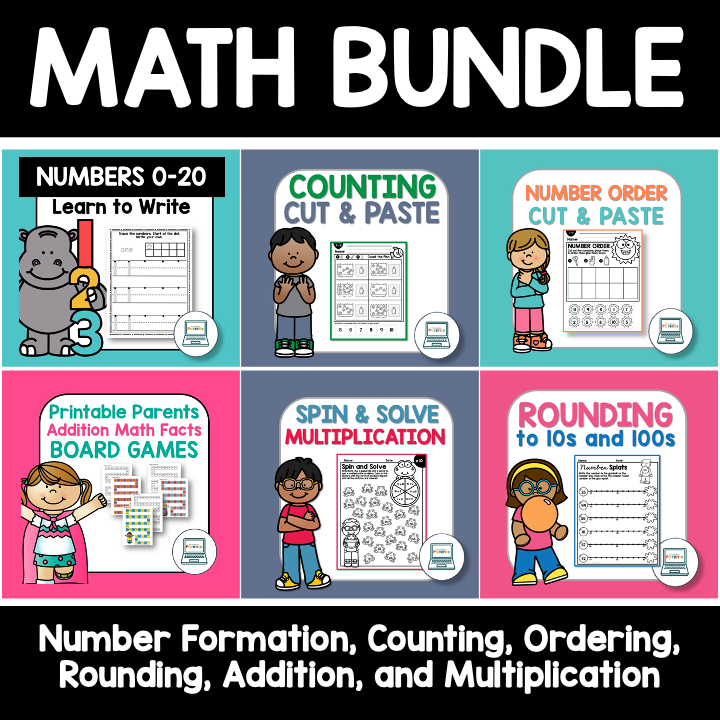 Math Bundle – Printable Parents