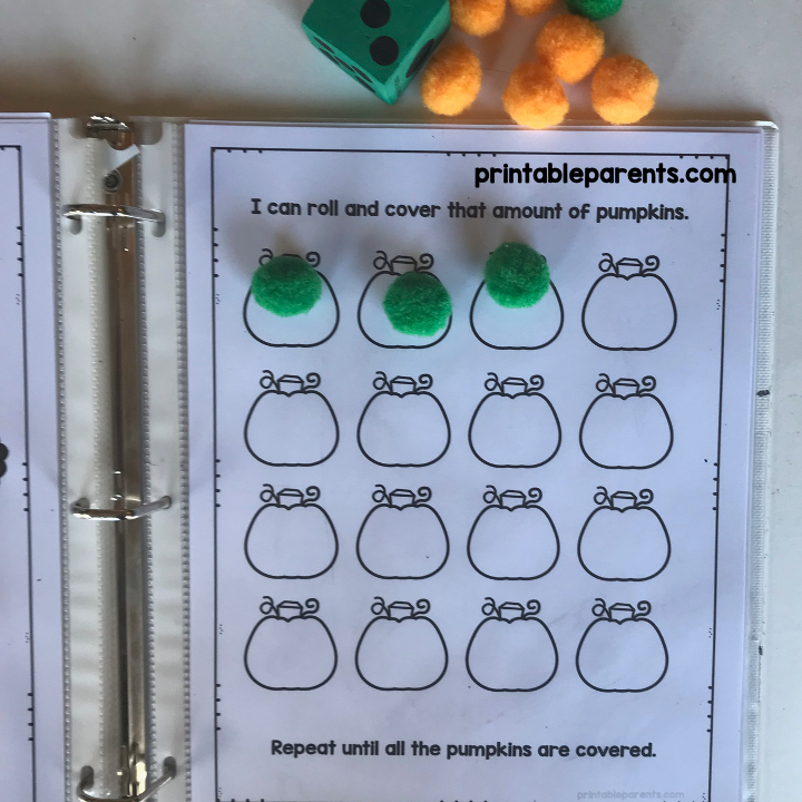October Busy Binder for Preschoolers – Printable Parents