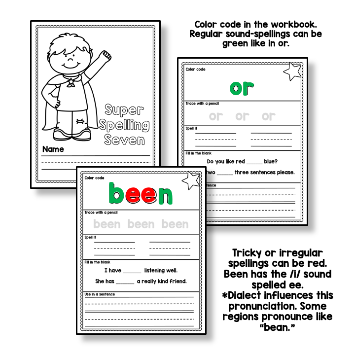 Sight Word Read and Spell 7 – Printable Parents