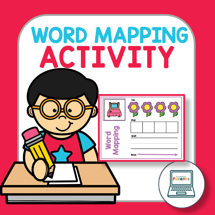 Phonics Skills Word Mapping Activity – Printable Parents