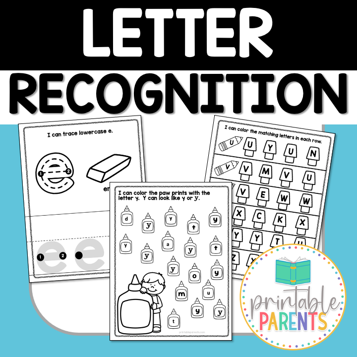 Preschool Worksheet Bundle – Printable Parents
