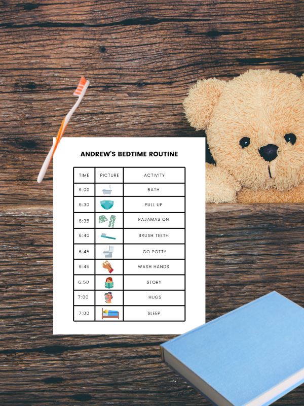 Real Life Routines Editable Chart Templates – Printable Parents