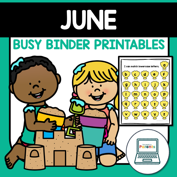 June Busy Binder – Printable Parents
