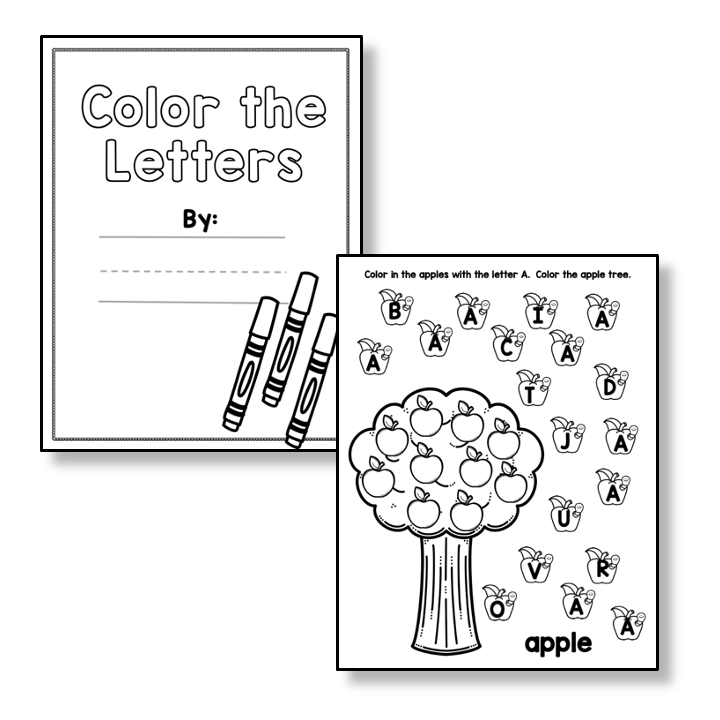 Color and Trace the Alphabet Worksheet Pack – Printable Parents