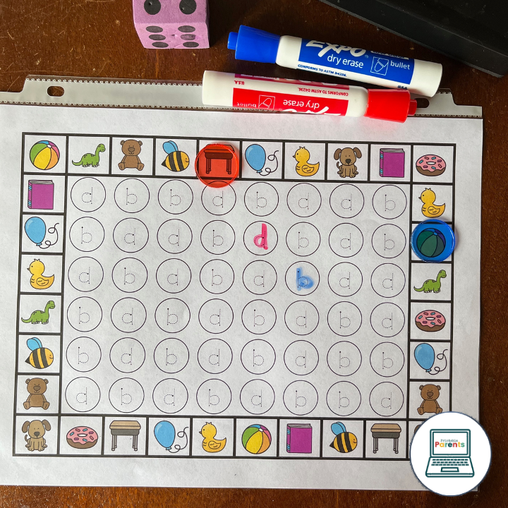 B/D Reversals Games – Printable Parents