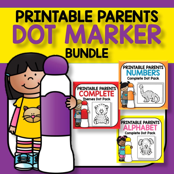 Complete Dot Marker Printables Bundle – Printable Parents