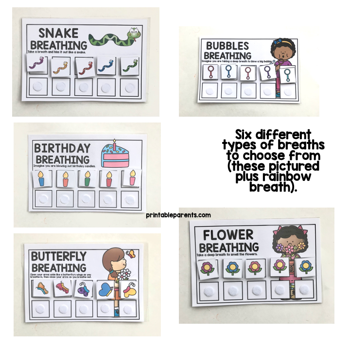 Breathing Cards – Printable Parents