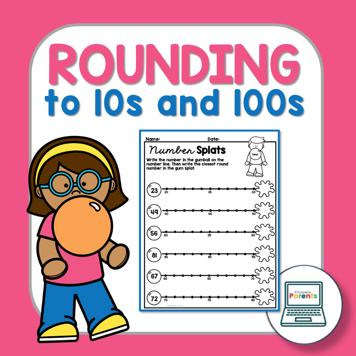Rounding Numbers Worksheets – Printable Parents