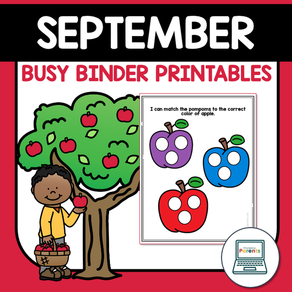 September Preschool Busy Binder – Printable Parents